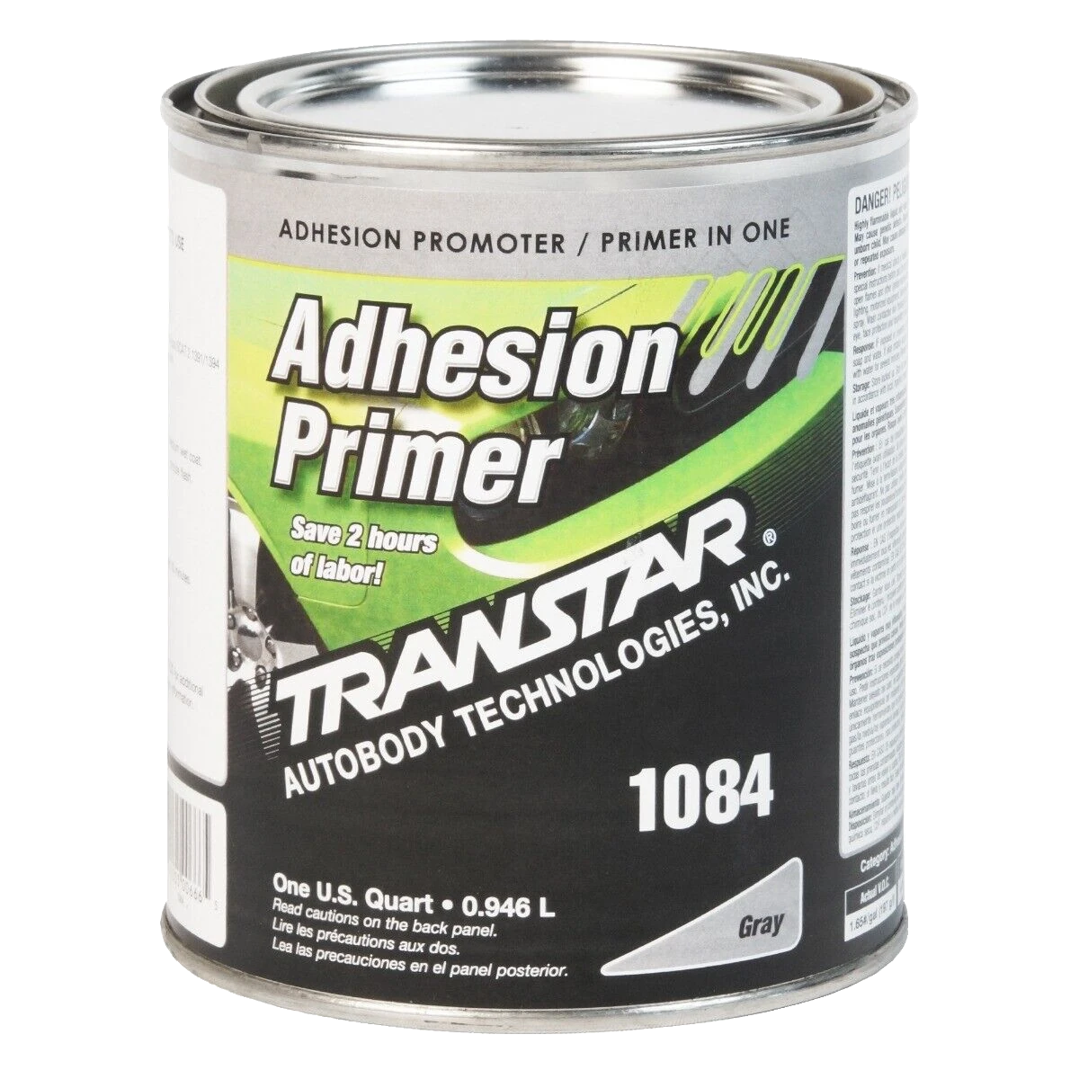 Transtar Adhesion Primer, Quart, Gray #1084| Auto Parts & Paint